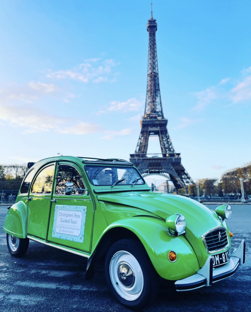 2cv Paris guided tour - Christopher's Paris
